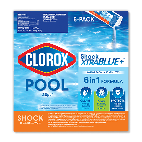 Shock XtraBlue+™ | Pool Shock - Clorox® Pool&Spa™