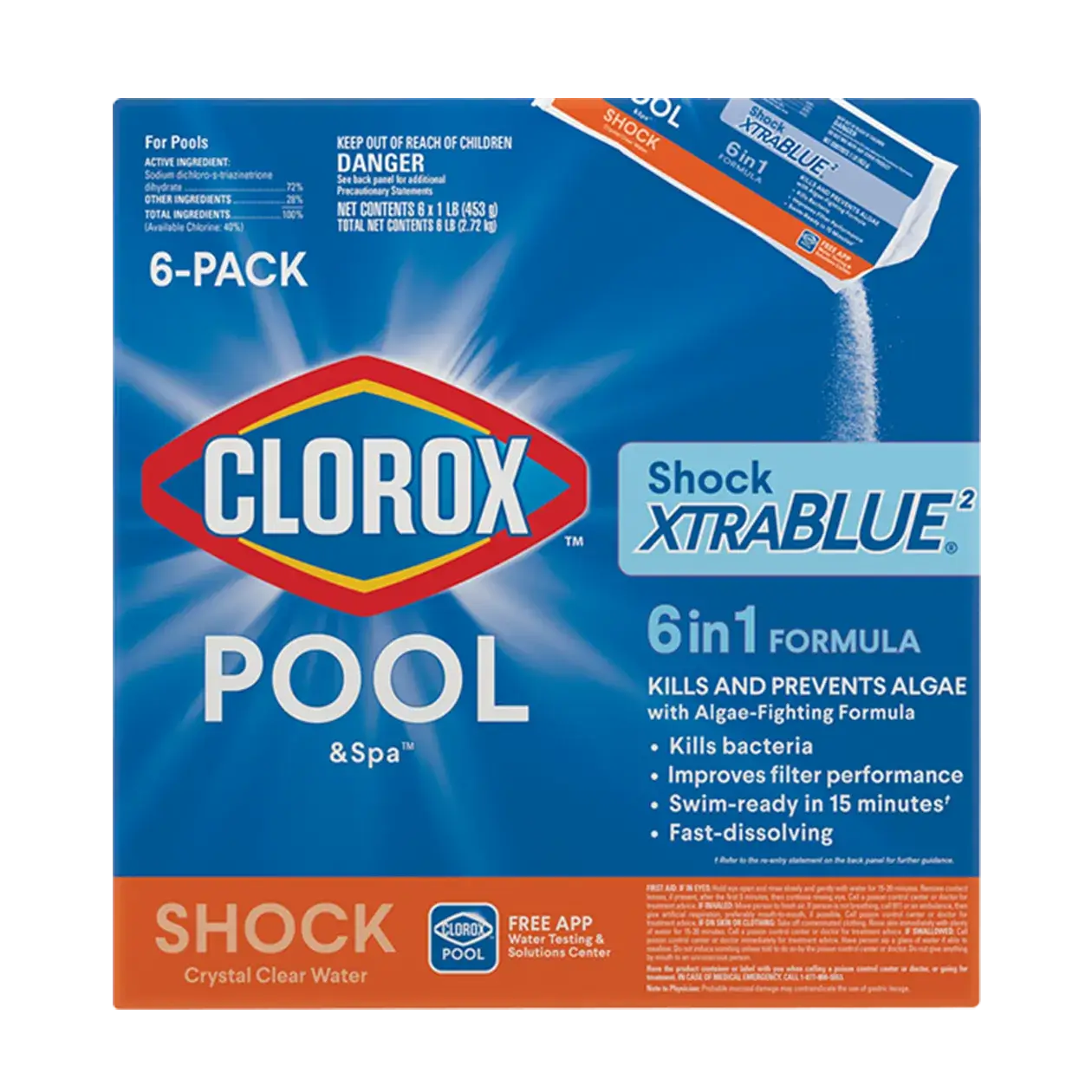 Shock XtraBlue2® | Pool Shock | Clorox® Pool&Spa™